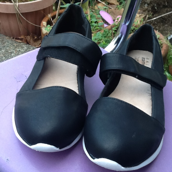 Basic Editions | Shoes | Basic Edition Memo Tech Black Leather Shoes | Poshmark
